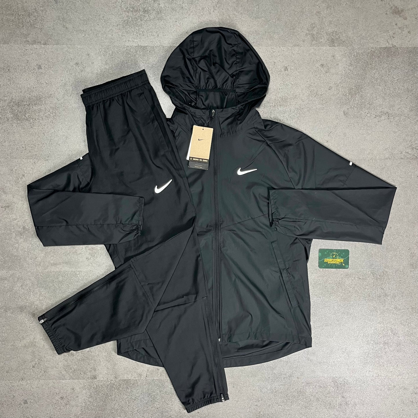 Nike Miler Repel Tracksuit "Black" – Sourcedinuk