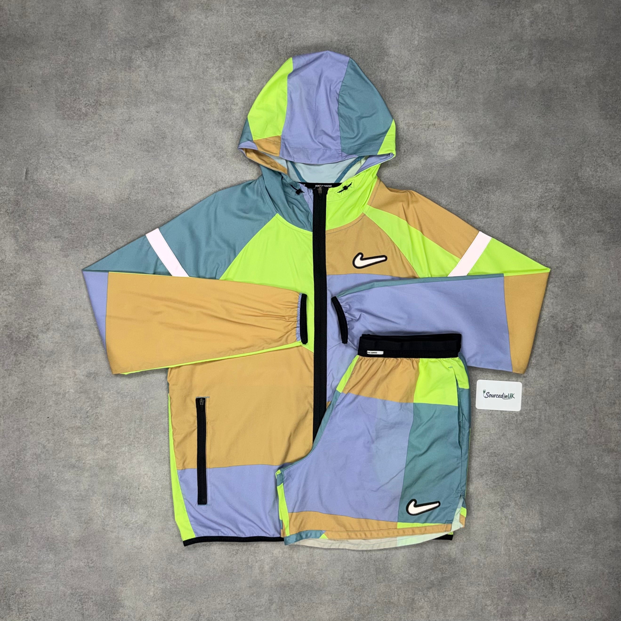 Nike Patchwork Short Set Yellow (PRE-OWNED) – Sourcedinuk