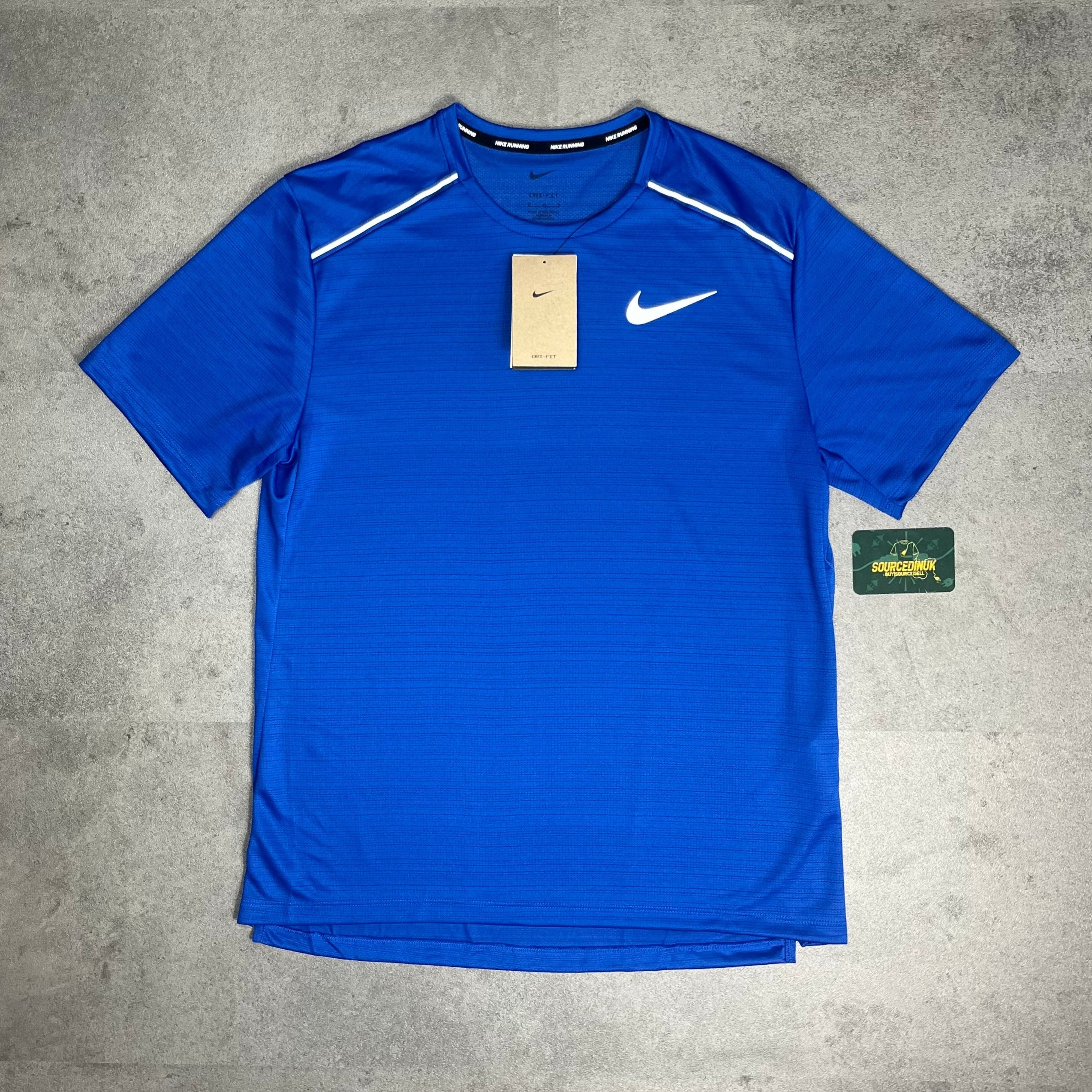 Nike Miler T-Shirt Royal Blue – Sourcedinuk