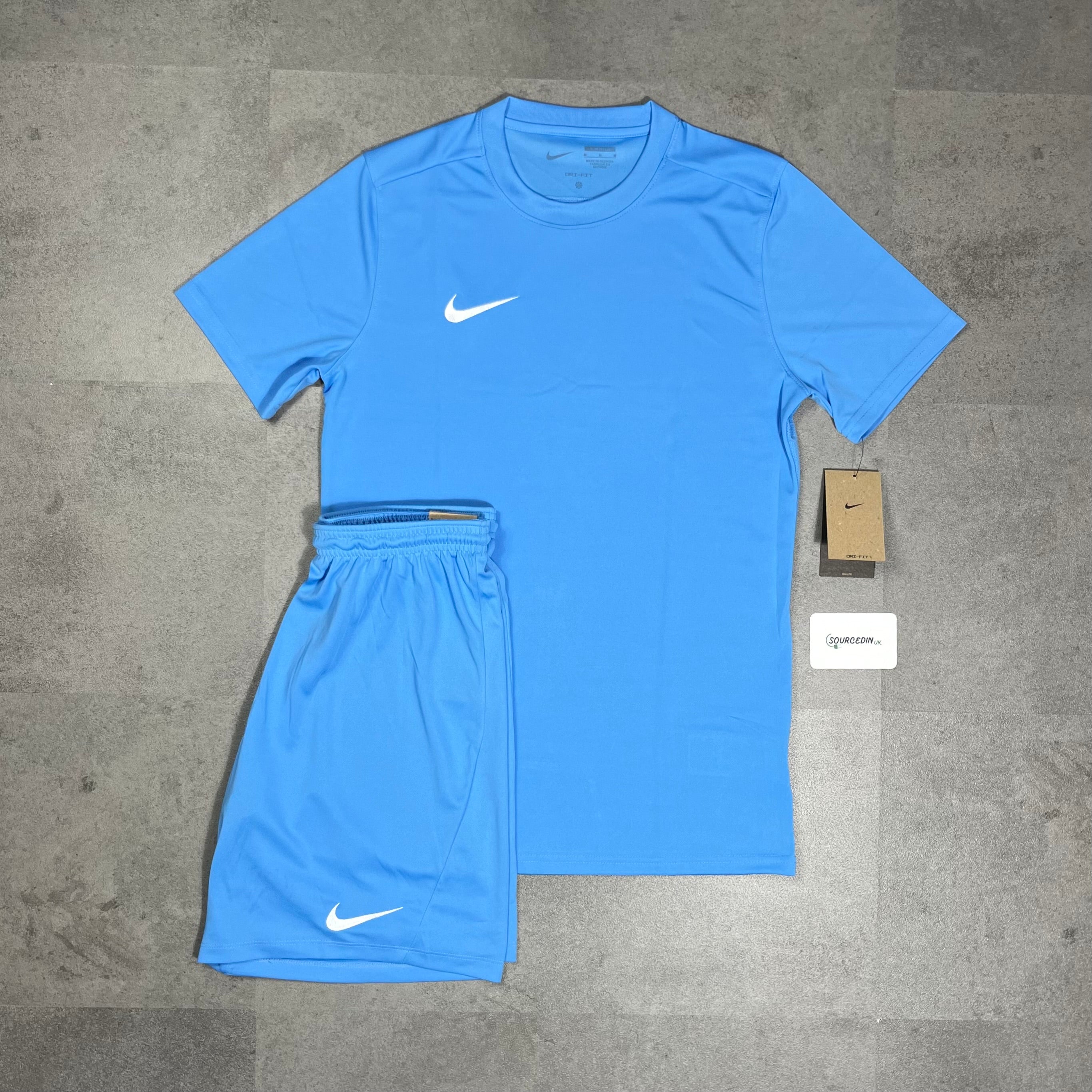 Nike Dri Fit Set Blue/Black Shorts – Sourcedinuk